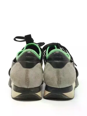 Balenciaga Panelled Sneakers - Black