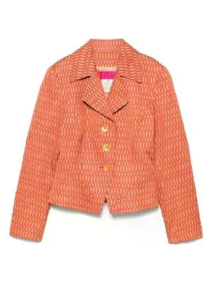 Christian Lacroix 1980s Patterned Jacquard Jacket