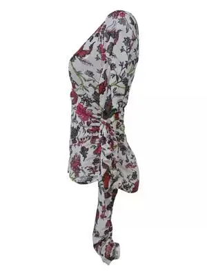 Diane Von Furstenberg Floral-print Top