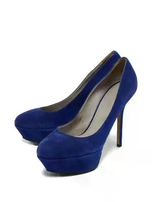 SERGIO ROSSI Platform Suede Pumps