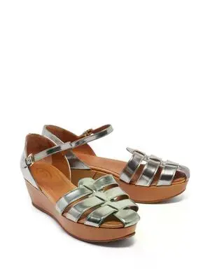 TOD'S 60mm Metallic Platform Sandals