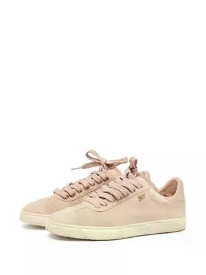 STUART WEITZMAN Suede Low-top Sneakers