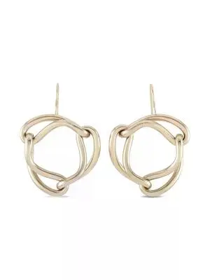 Calvin Klein Knot-detailing Earrings - Gold