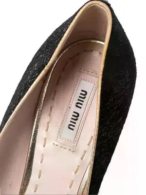 Miu Miu 115mm Glitter-detailed Pumps