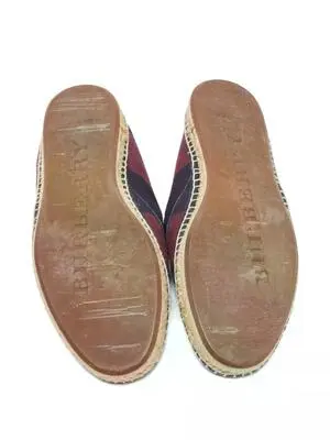 Burberry Striped Espadrilles