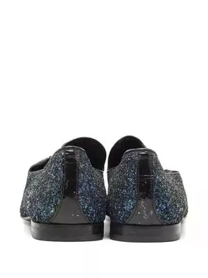 JIMMY CHOO Glitter Loafers