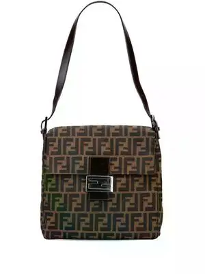 Fendi 20th Century Zucca Canvas Shoulder Bag - Brown