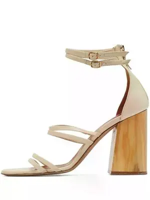 MALONE SOULIERS 100mm Leather Sandals