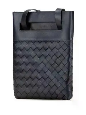 Bottega Veneta Nappa Intrecciato Messenger Crossbody Bag
