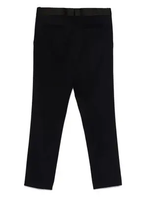 Celine 2010s Satin-trim Trousers