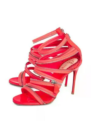 CHRISTIAN LOUBOUTIN 100mm Unzip Sandals