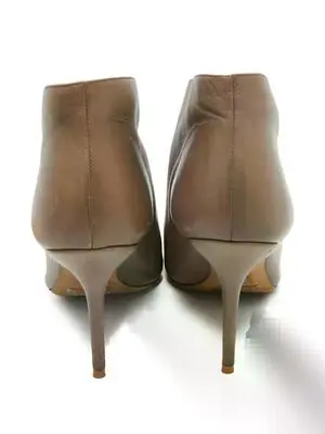 Burberry 110mm Zip-up Peep-toe Boots