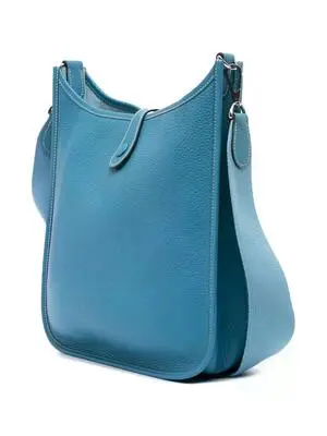 Hermès 2006 Clemence Evelyne I 29 Crossbody Bag - Blue
