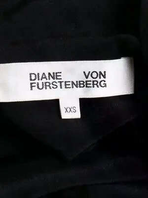 Diane Von Furstenberg Vintage Bow Neckline Silk Dress