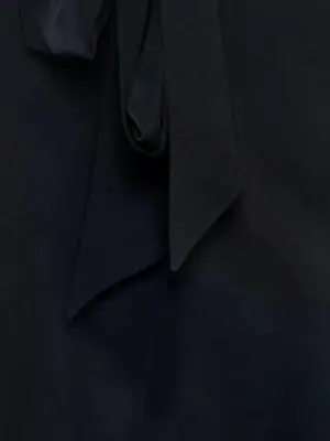 Diane Von Furstenberg Vintage Bow Neckline Silk Dress