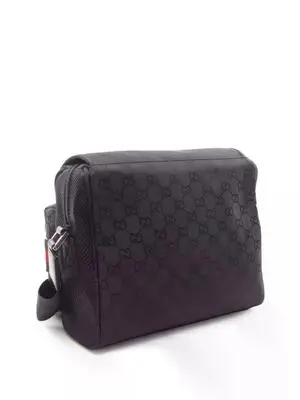 Gucci Gg Nylon Web Nexus Crossbody Bag