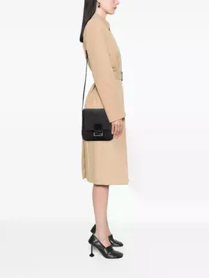 Fendi 2000-2010 Zucchino Canvas Crossbody Bag - Black
