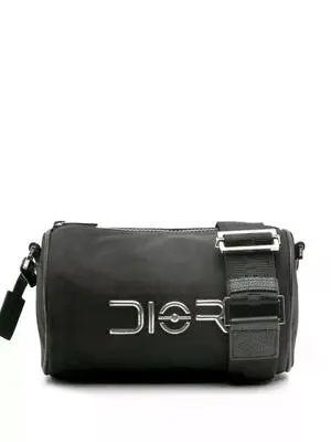 Dior 2019 Hajime Sorayama Nylon Roller Crossbody Bag - Black
