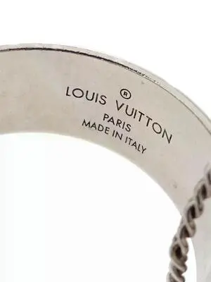 LOUIS VUITTON 2016 Monogram Ring Necklace