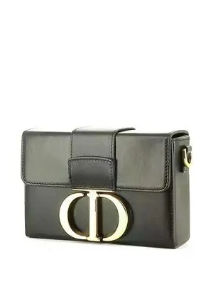 Dior 2021 30 Montaigne Shoulder Bag - Black