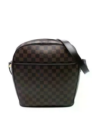 LOUIS VUITTON 2002 Damier Ebene Ipanema Gm Shoulder Bag