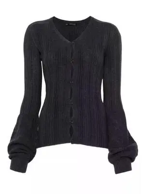 Yohji Yamamoto Ribbed Cardigans For Women