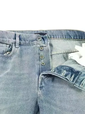 Prada 2000s 5-pocket Jeans With Triangle Plaque