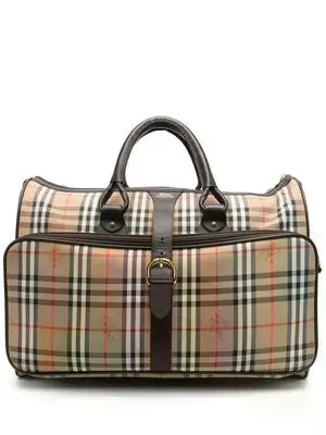 Burberry 1990s Check-print Travel Bag