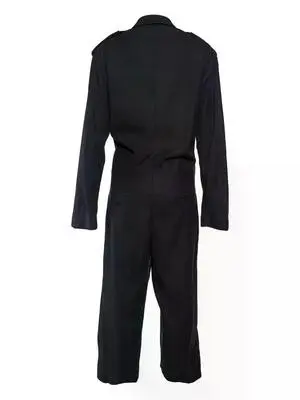 Max Mara Tie-detail Cotton Jumpsuit