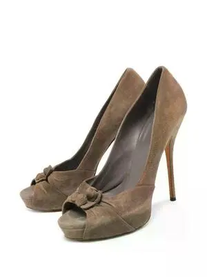Gucci 145mm Suede Pumps