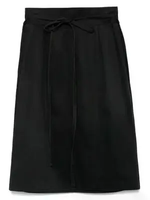 Saint Laurent 1970s Denim Midi Skirt