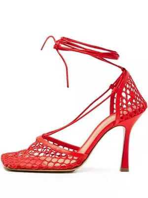 Bottega Veneta Lace Up Pumps