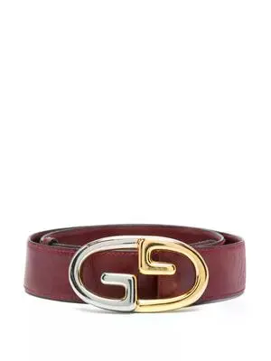 Gucci 2000s Leather Belt - Red