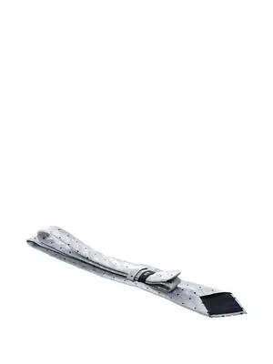BOSS Jacquard Polka-dot Tie - Grey