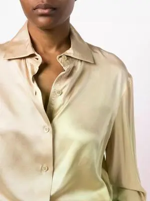 Gianfranco Ferre 1990s Silk Button-up Shirt