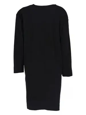 Saint Laurent 1970s Wool Midi Dress