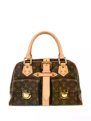 LOUIS VUITTON 2007 Manhattan Gm Handbag - Brown