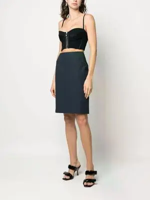 Giorgio Armani 2000s High-waisted A-line Skirt