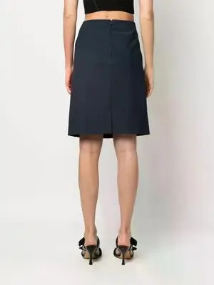 Giorgio Armani 2000s High-waisted A-line Skirt