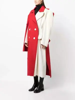 MAISON MARGIELA Deconstructed Double-breasted Coat