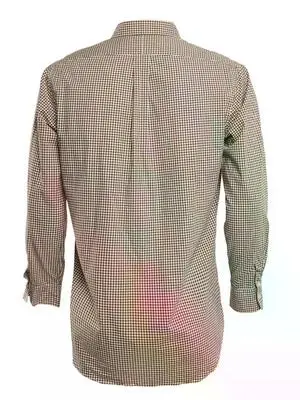 Ralph Lauren Gingham-check Long-sleeve Shirt - Brown