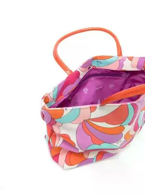 Emilio Pucci Geometric-print Tote Bag
