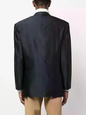 Gianfranco Ferre 1980s Stepped Lapels Blazer