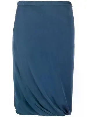 Missoni 2000s Draped Knee-length Skirt
