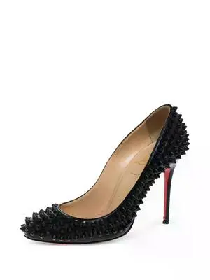 CHRISTIAN LOUBOUTIN 100mm Fifi Spike Leather Pumps