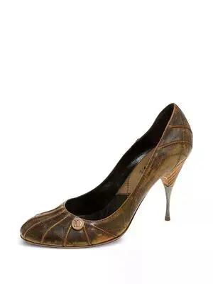 Dior 110mm Leather Heeled Pumps