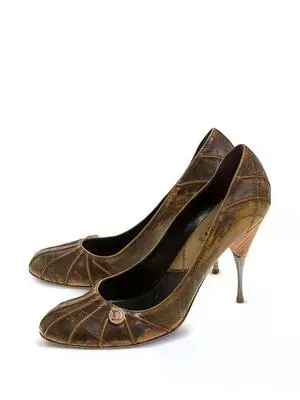 Dior 110mm Leather Heeled Pumps