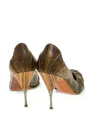 Dior 110mm Leather Heeled Pumps