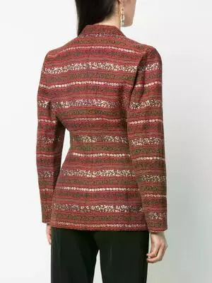 JEAN PAUL GAULTIER 1990s Graphic-print Single-breasted Blazer