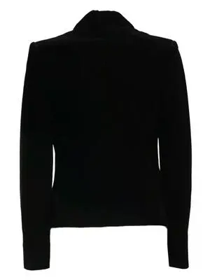 Saint Laurent 2000 Velvet Single-breasted Blazer